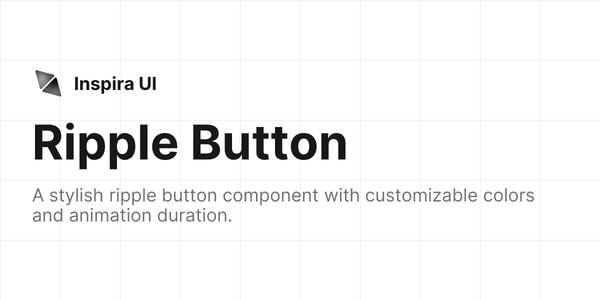 Ripple Button - Inspira UI