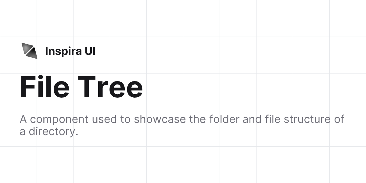 File Tree - Inspira UI