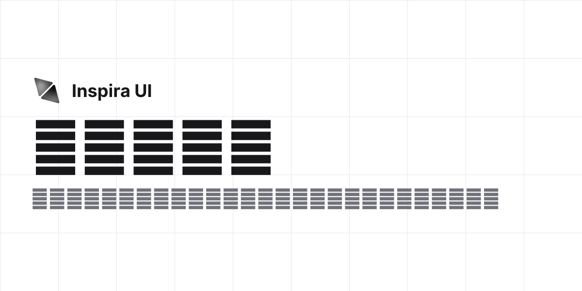 俄罗斯方块 - Inspira UI